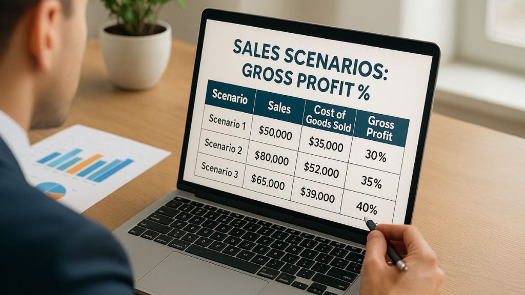 How to Calculate Gross Profit, Margin, Percentage & Rate